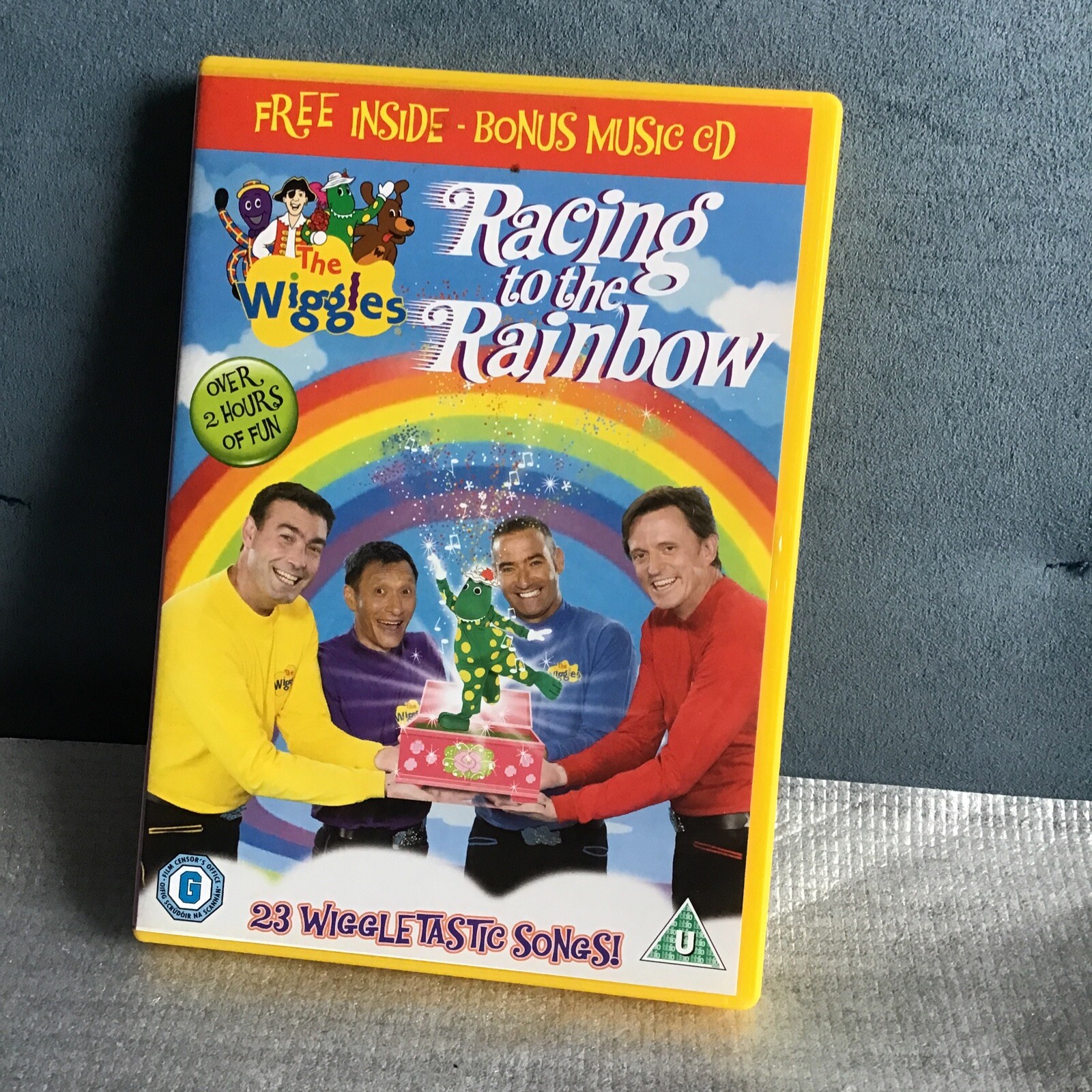 The Wiggles - The Wiggles - Racing To The Rainbow DVD with Bonus CD ...