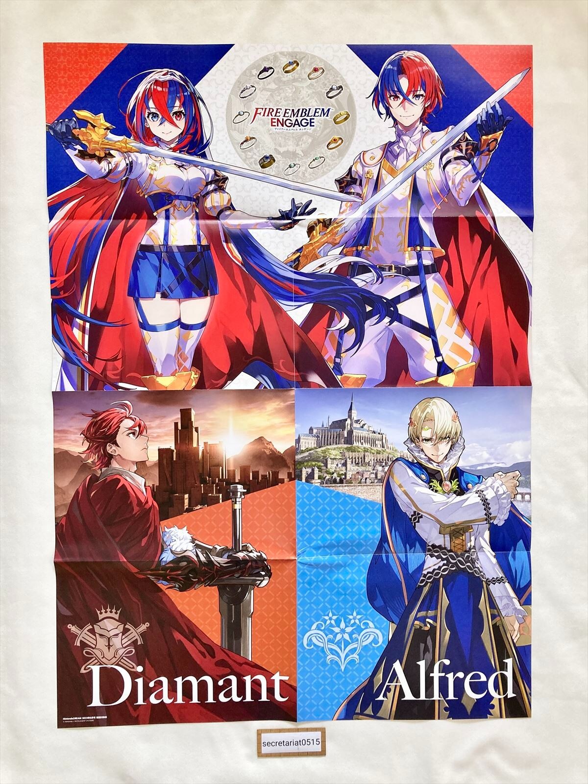 Fire Emblem Engage Nintendo Dream Exclusive Best Eleven Reversible ...