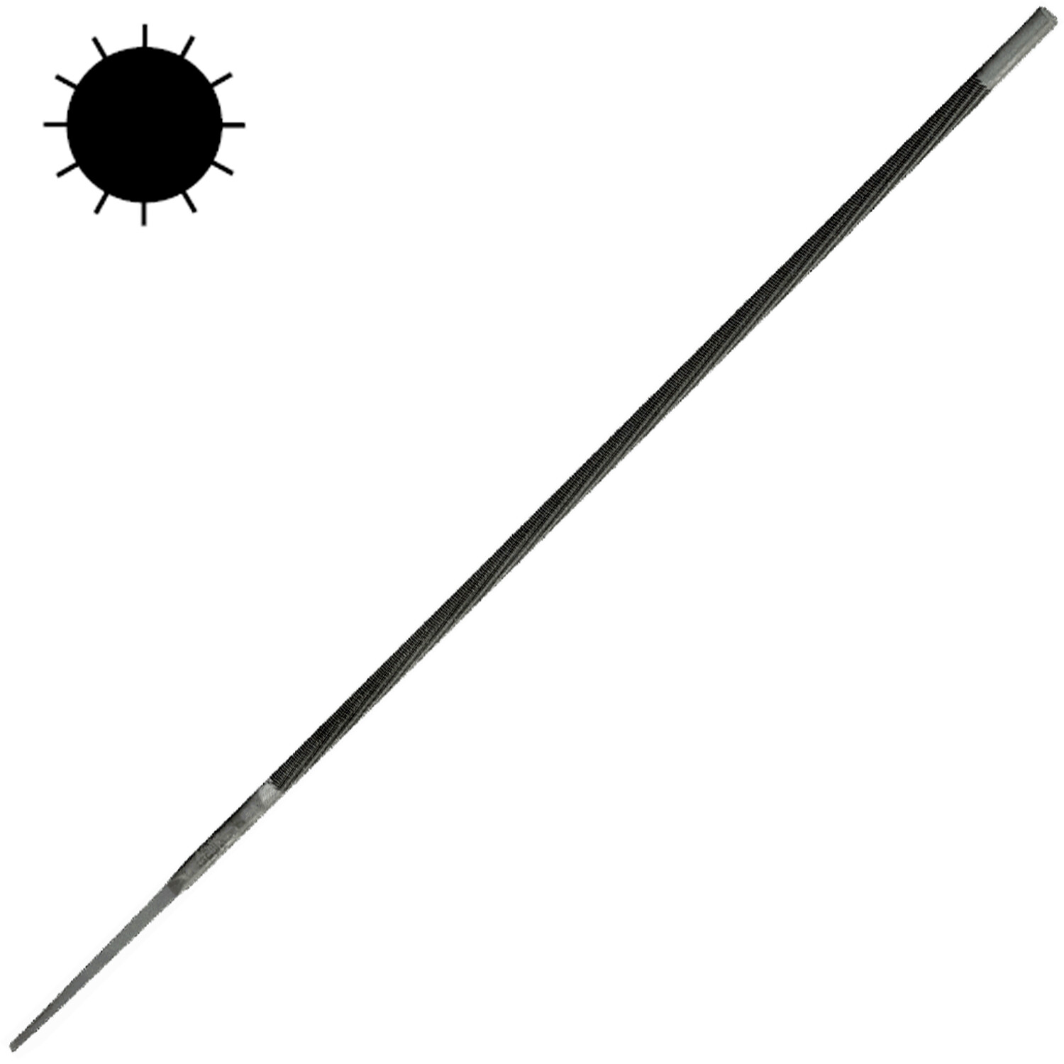 12pcs 1/4" Diameter x 8" Long BAHCO Round Chain Saw File Bahco 16886 ...