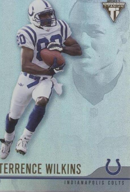 2001 Pacific Private Stock Titanium - Terrence Wilkins #57 for sale ...