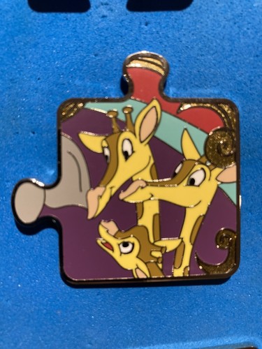 Disney Dumbo Puzzle Piece Pin Three Giraffes | eBay