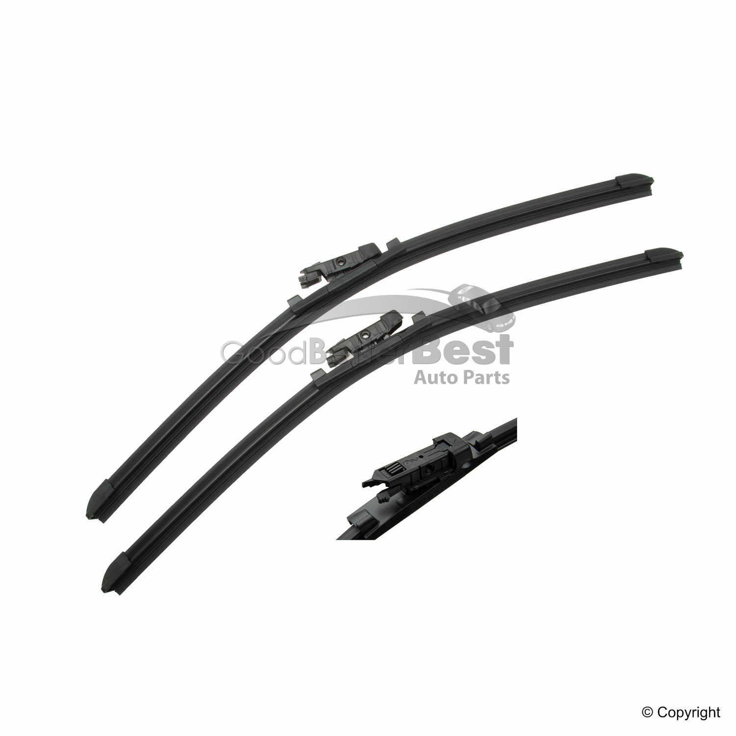 New Bosch Windshield Wiper Blade Set Front 3397118922 61610420549 for ...
