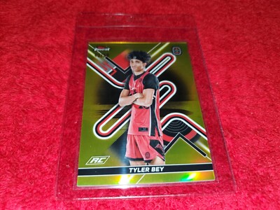 2023 TOPPS FINEST OVERTIME CARD OF TYLER BEY RC GOLD 43/50 | eBay