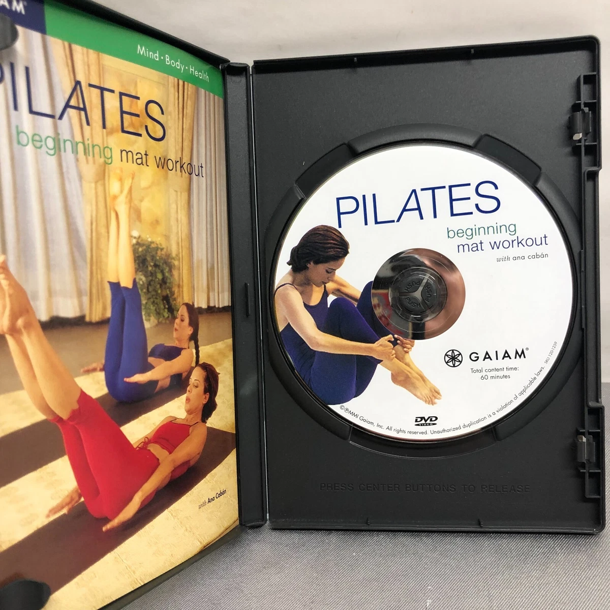 Gaiam Pilates Beginning Mat Workout Dvd | EOUA Blog