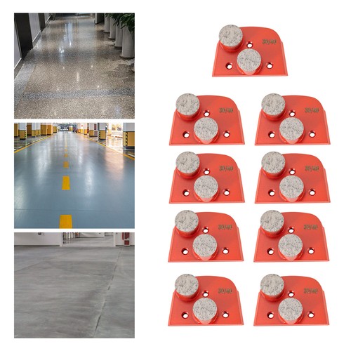 9x Grinder Wheel Grit 30/40 Concrete Floor Grinder Diamond Grinding ...