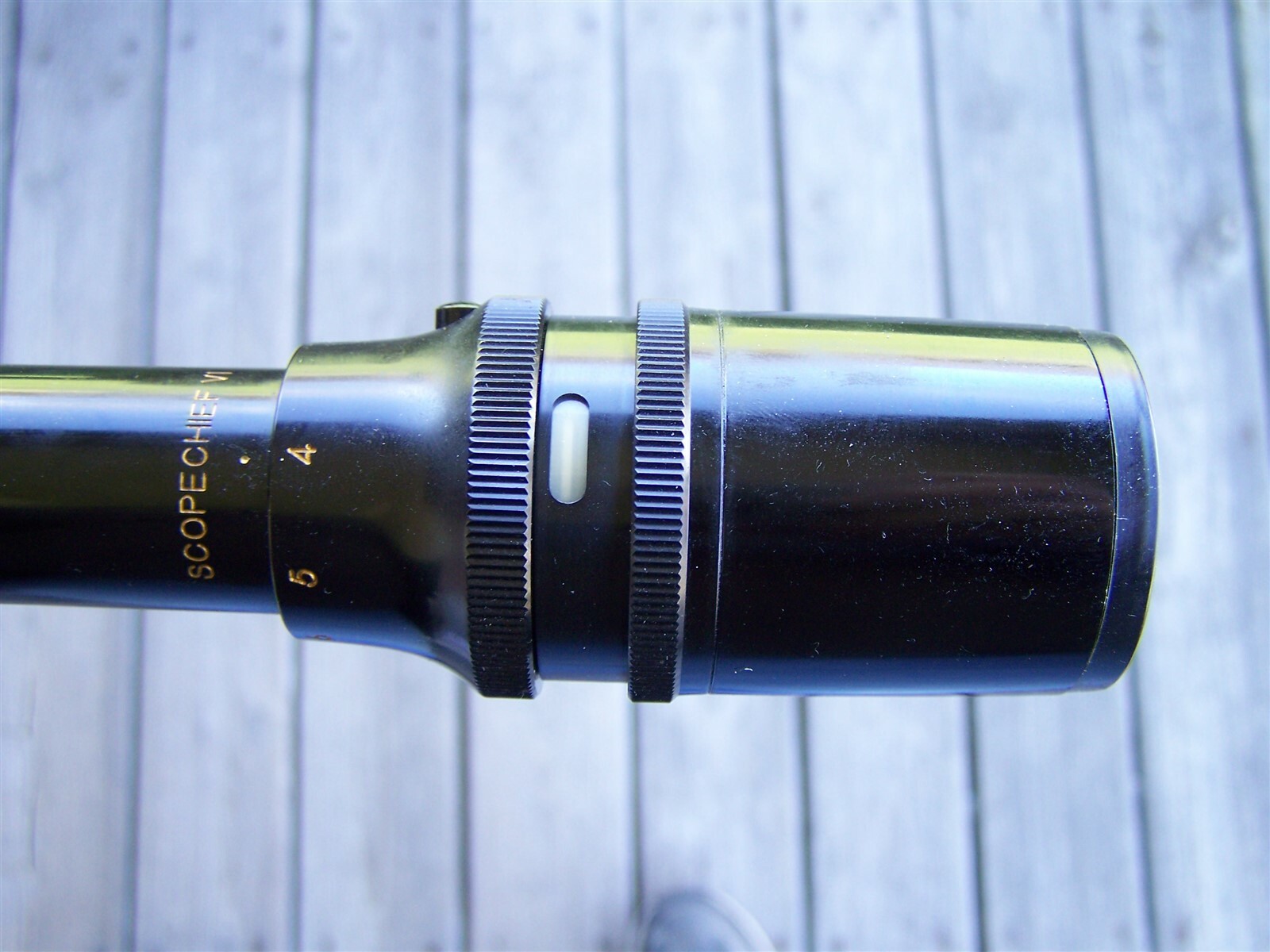 Bushnell ScopeChief 4x12 Rifle Scope W/Prismatic Range Finder BDC | eBay