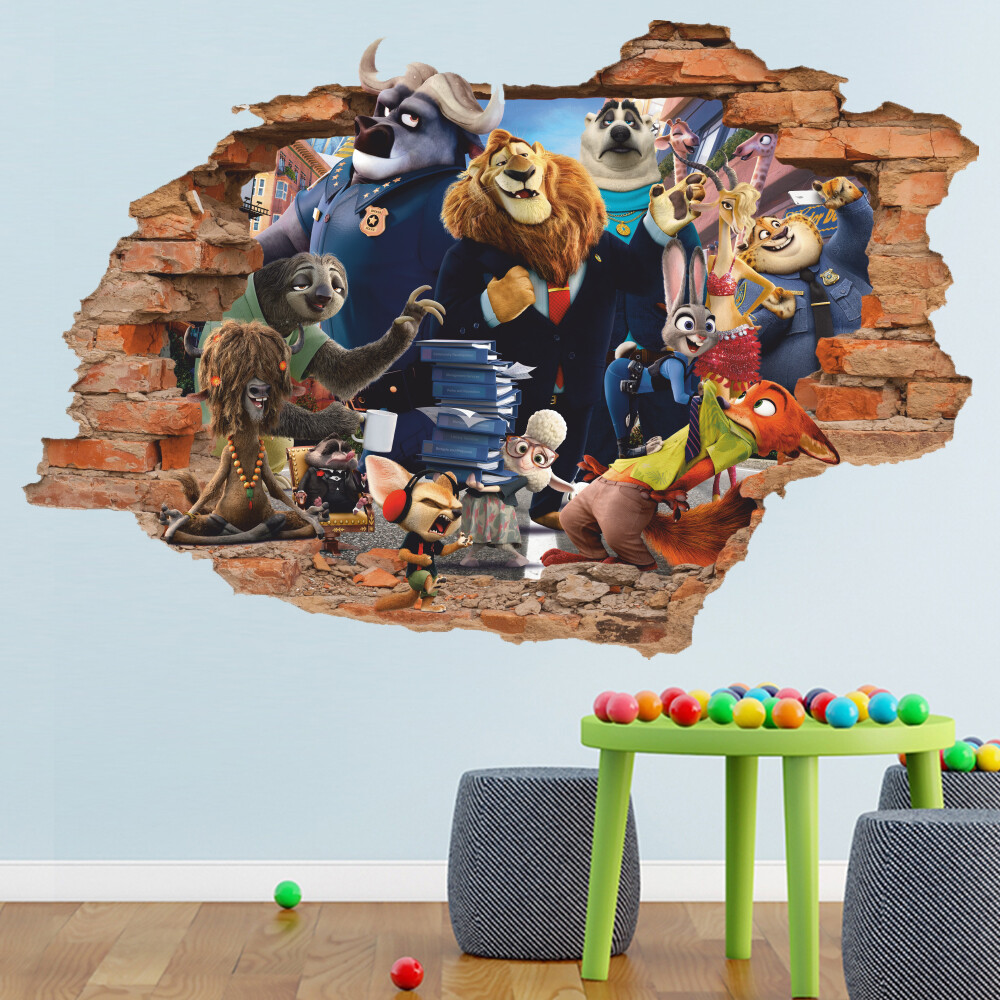 Zootopia Nick Judy And Decorating Zootropolis Review – Disney's