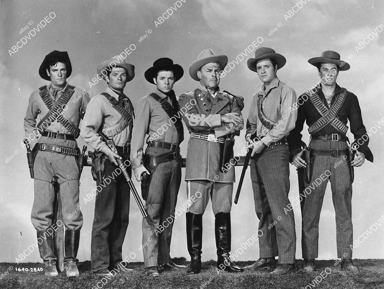 1331-001 Dewey Martin Audie Murphy Brian Donlevy Tony Curtis James Best ...