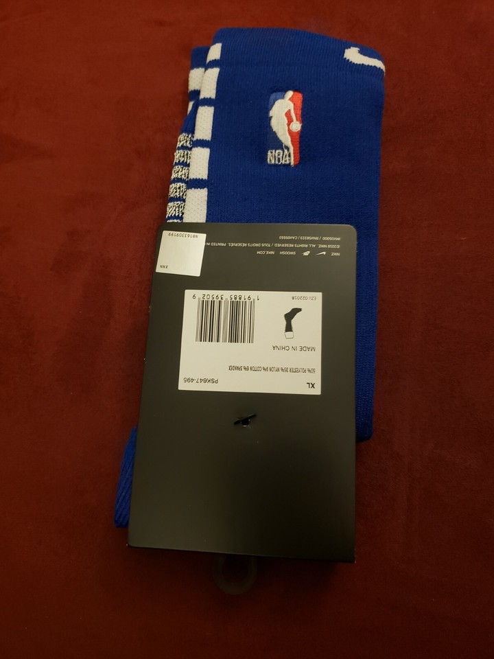 Nike Jordan Elite NBA WNBA Team Color Socks Over Calf Short Crew NWT sz ...