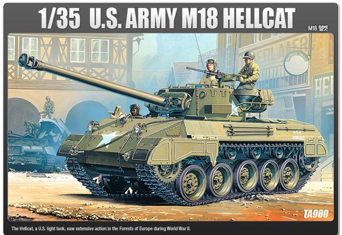 1/35 U.S. ARMY M18 HELLCAT #13255 ACADEMY | eBay