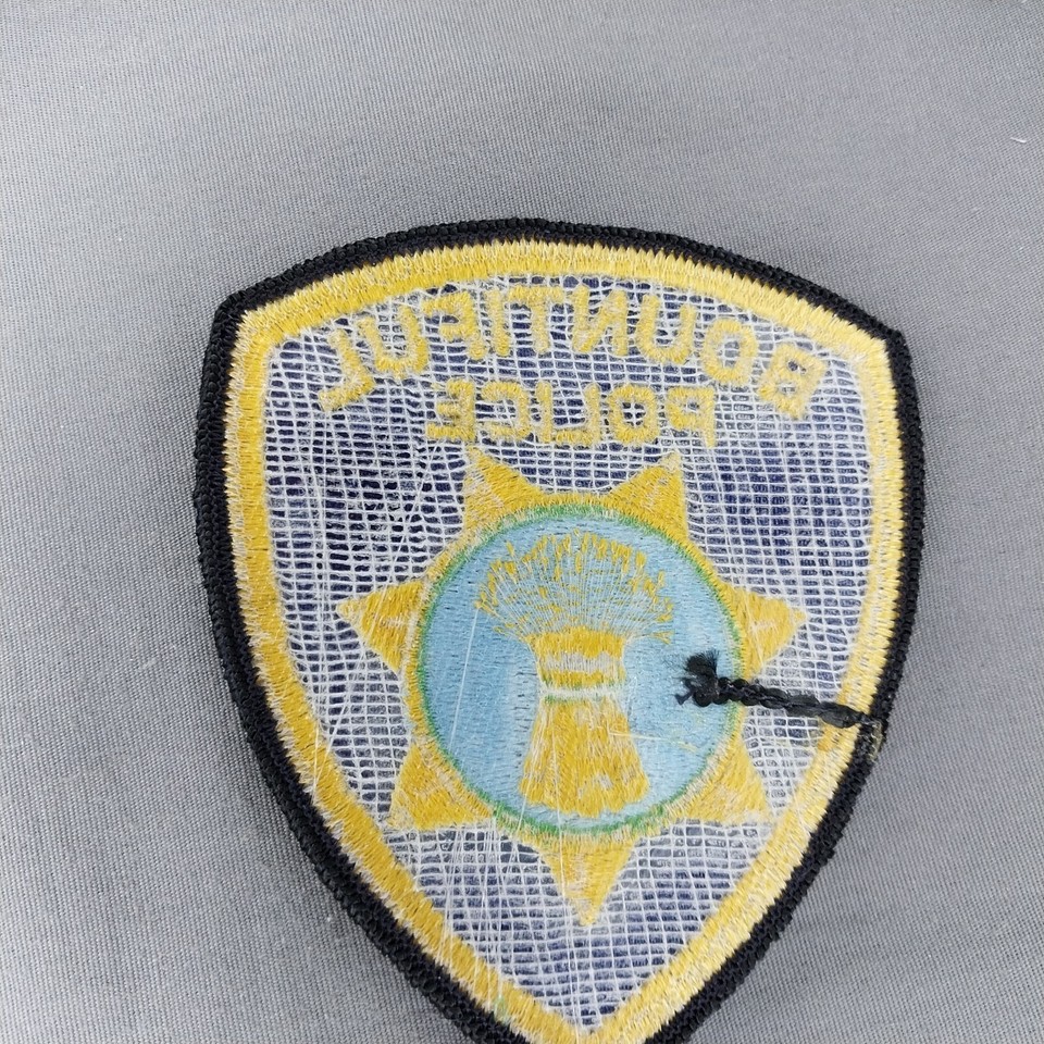 Bountiful Police UT Utah 4 3/4" Shoulder Patch | eBay