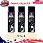 (3 Pack) CRISTAL PRODUCTS Untouchable Tire Shine Spray 13oz Each, Car ...
