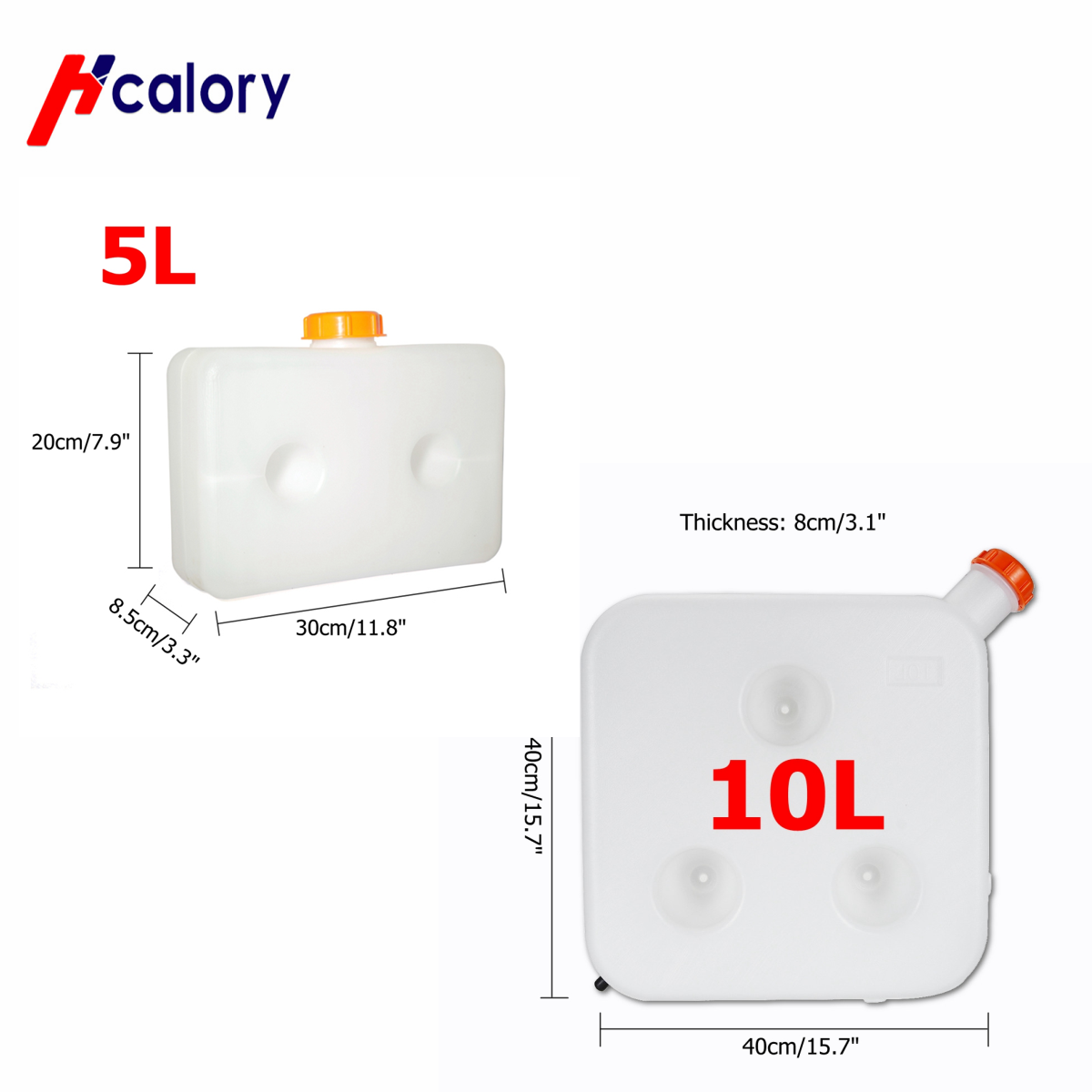 10L Plastic Fuel Oil Gasoline Tank Kit For Car Truck Air Diesel Parking ...