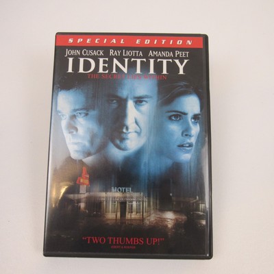 Identity DVD 2003 thriller movie motel John Cusack Ray Liotta Special ...