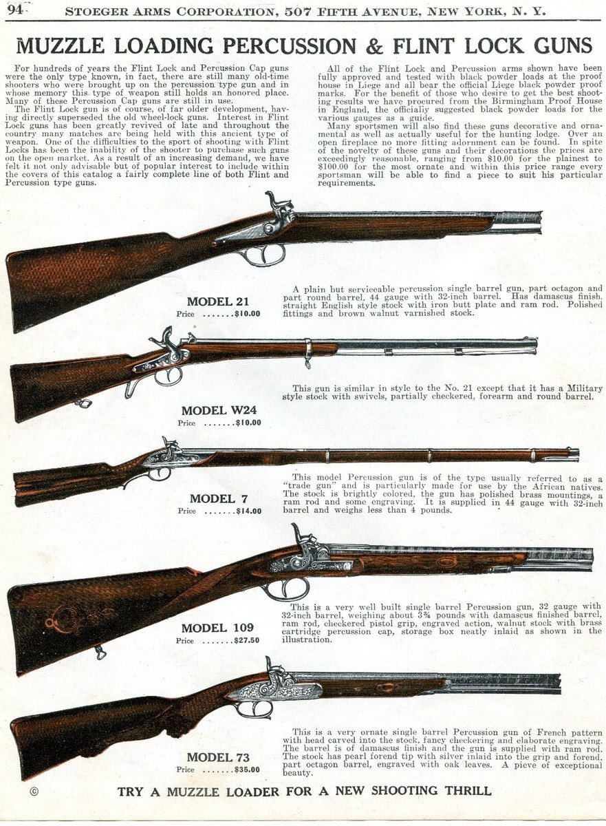 Percussion Lock Rifle