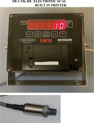 tara System Forklift / Loader Hydraulic Scale System/Thermal Printer ...