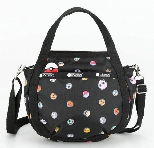 Lesportsac Pokemon Dot Pikachu Small Jenni Bag Shoulder Purse Tote G687 ...