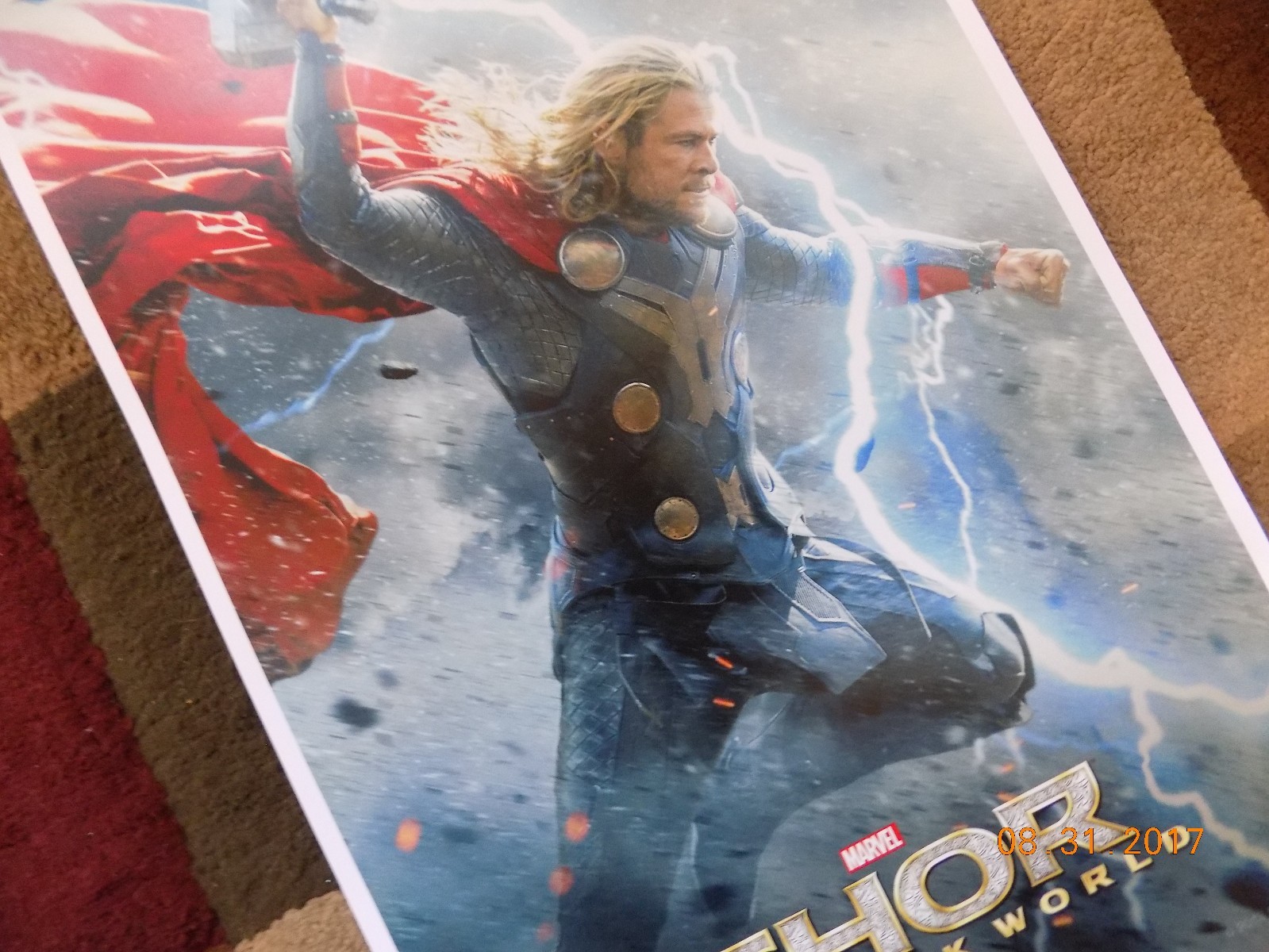 Marvel Thor 11" x 17" Collector's Movie Poster ( T2 ) | eBay