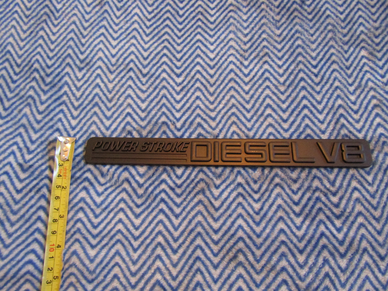 NEW 1999 - 2004 FORD F250 F350 POWER STROKE DIESEL V8 EMBLEMS ALL BLACK ...