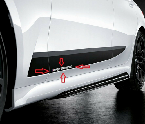 Genuine BMW M Performance Decal Sticker Set 51142461811 | eBay UK