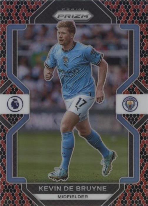 2022-23 Panini Prizm Premier League - Kevin de Bruyne #5 Snake Skin ...