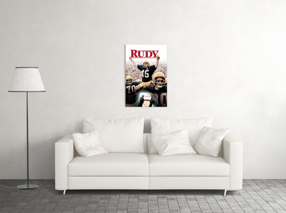 Rudy Biography Sports Drama Cinema Film Movie Wall Art Home - POSTER 20 ...