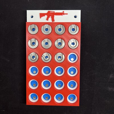 Reloading Shell Holder Wall Mount Storage Organizer Fits RCBS Hornady ...