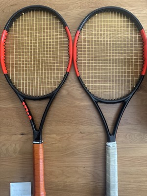 2 X Wilson 6.0 95 Pro Stock Racket Painted As Prostaff | eBay