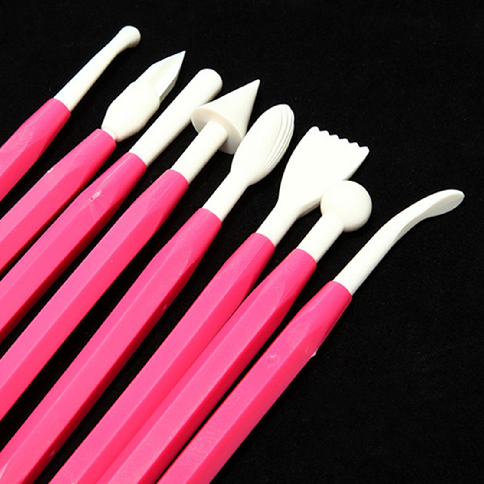 8pcs Flower Fondant Pen Easy to Use Replaceable Cake Decorating Pen Set ...