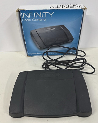 Infinity Foot Control IN-USB-2 Foot Pedal 858783000416| eBay