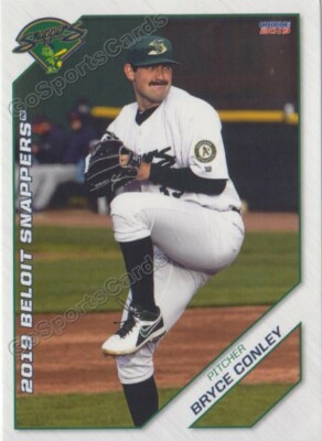 2019 Beloit Snappers Bryce Conley RC Rookie Oakland Athletics | eBay