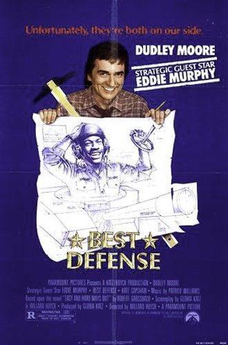 BEST DEFENSE ORIGINAL FOLDED MOVIE POSTER 1984 EDDIE MURPHY DUDLEY ...