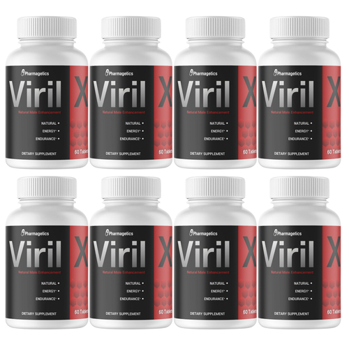Viril X Dietary Supplement, Natural Male Enhancement - 8 Bottles | eBay