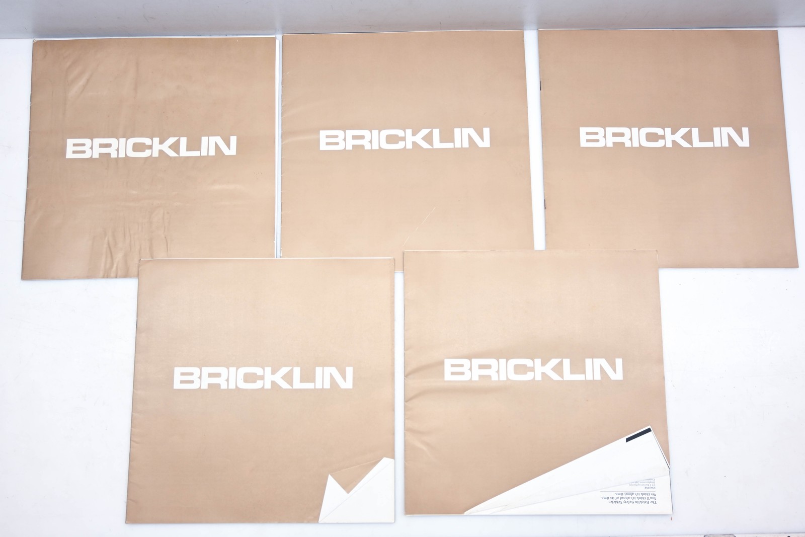 Bricklin DK026-36 1976 Safety Car SV-1 Sales Catalog Brochure Qty 5 NOS ...