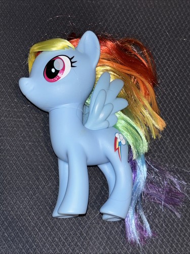 My Little Pony 6" Brushable G4 Rainbow Dash MLP FIM Friendship Is Magic ...