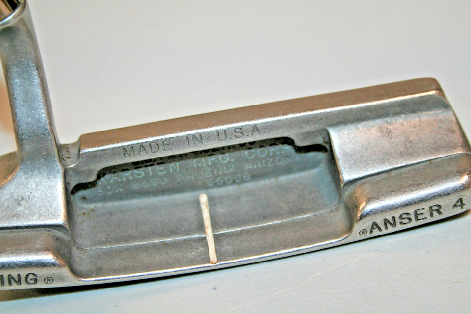 Ping Anser 4 Putter with Ping 34" steel shaft with Golf Pride Ping Man ...