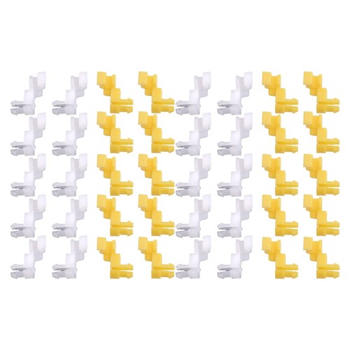 40pcs Door Handle Lock Rod End Clips Fit for Toyota Lexus 8.5mm Hole ...