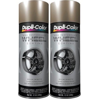 Duplicolor HWP105 (2-Pack), High Performance Wheel Paint, Bronze, 12 oz ...