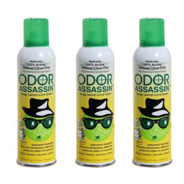 Odor Assassin Tangy Lemon Lime Scent 1500 Sprays per Can 8oz for sale ...
