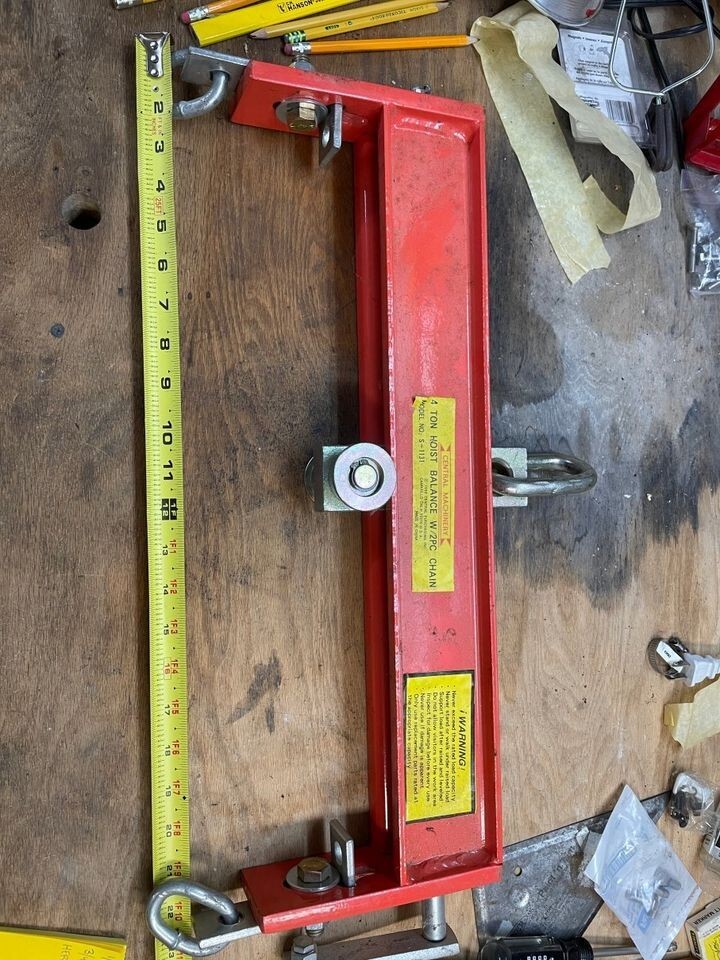 Central Machinery 4 Ton Hoist Balance W/2PC Chain | eBay