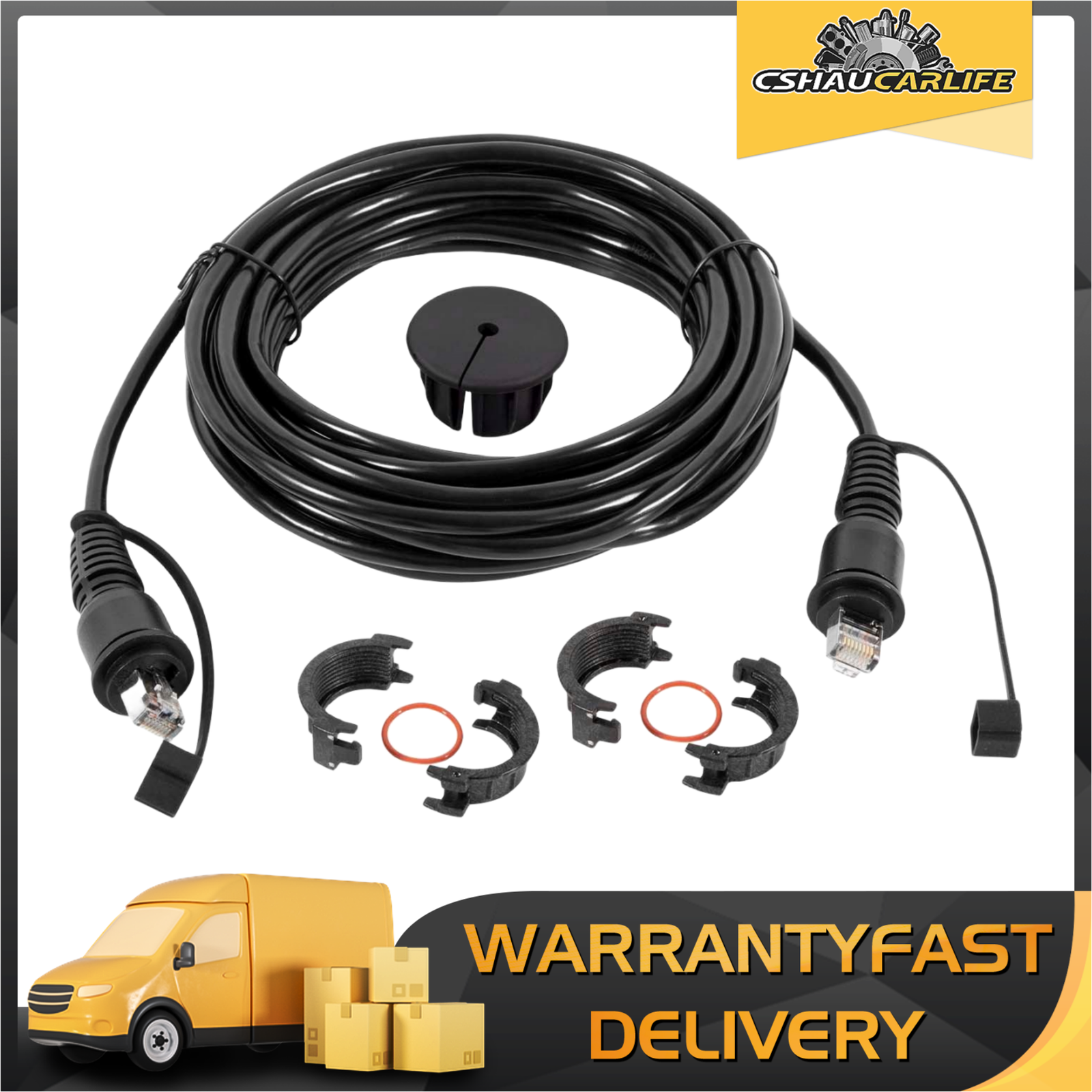 010-10550-00 Garmin RJ45 20ft Marine Male Network Cable Garmin Screen ...