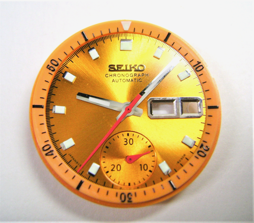 NEW COMPLETE SET OF HANDS / INNER BEZEL & DIAL FOR SEIKO PEPSI POGUE ...