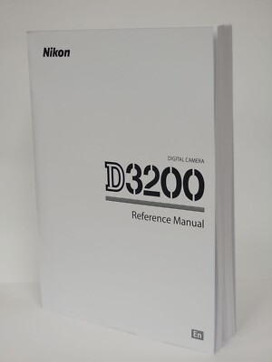 Nikon D3200 Instruction Owners Manual D3200 Book NEW | eBay