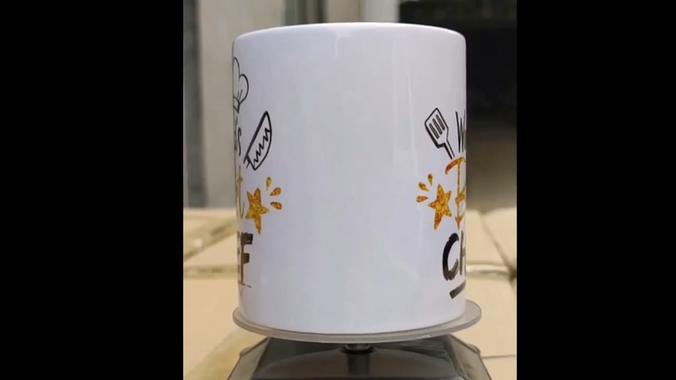 Quotes Text Ceramic Travel Mug Home Tea Coffee Cup With Handgrip, 11 OZ ...