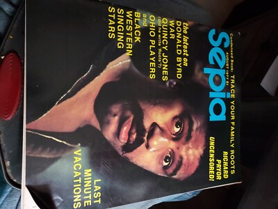 SEPIA MAGAZINE AUGUST 1977 RICHARD PRYOR COVER | eBay