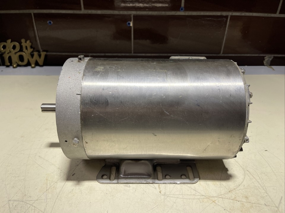 *New* Dayton 4LW77 Wash Down Motor 1/2HP 208-230/460V Frame 56HC ...