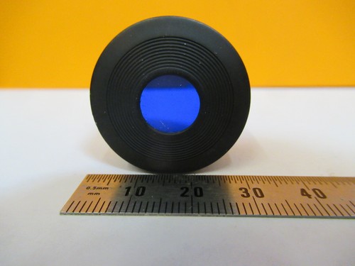 BAUSCH LOMB BLUE FILTER CAP ILLUMINATOR MICROSCOPE PART AS PICTURED &8Y ...