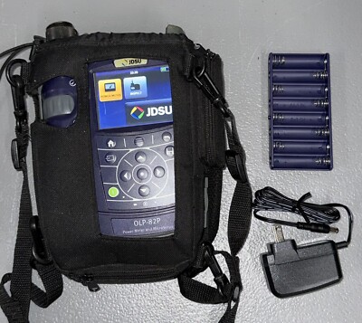 JDSU VIAVI OLP-82P Fiber Inspection Power Meter & Microscope | eBay