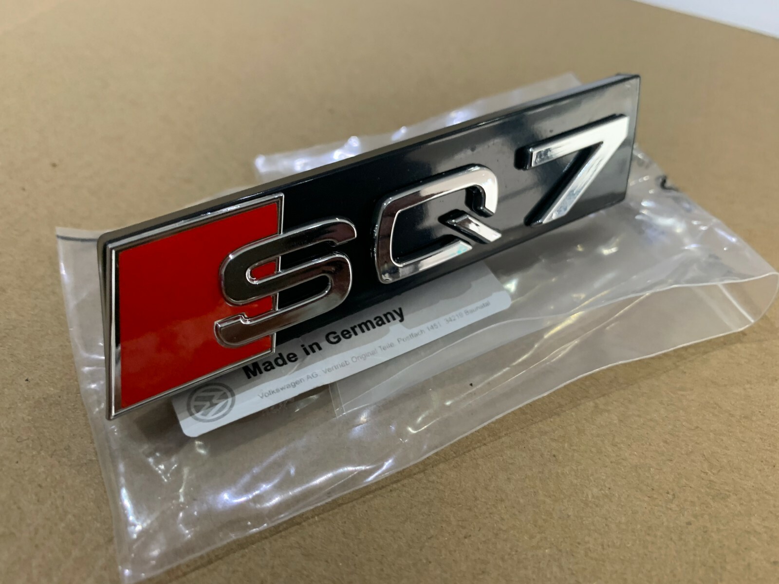 Genuine Style Chrome Q7 SQ7 Mesh Grille Emblem Badge for Audi Q7 SQ7 | eBay