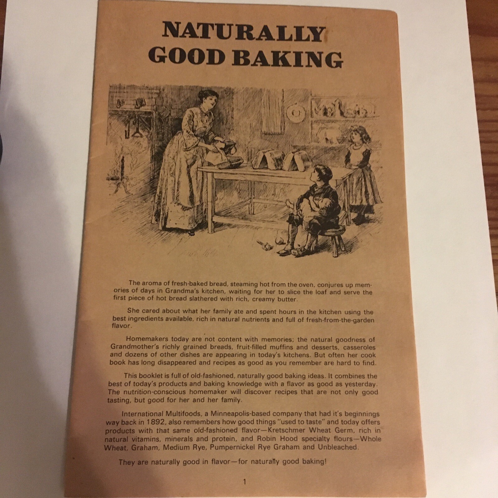 Robin Hood Naturally Good Baking Cookbook Book Recipes Bread Cookies ...